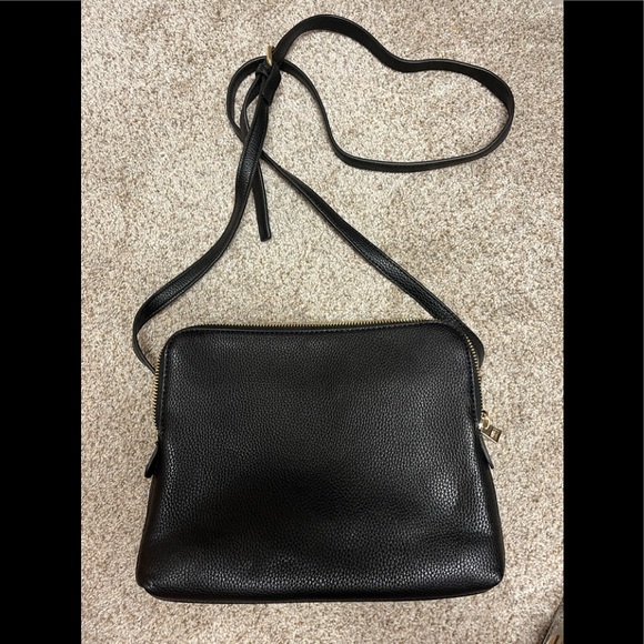 Naturalizer | Bags | Black Poly Crossbody Purse | Poshmark